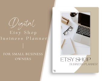 Etsy Shop Planner Printable PDF Etsy Business Plan Etsy Seller Planner ...