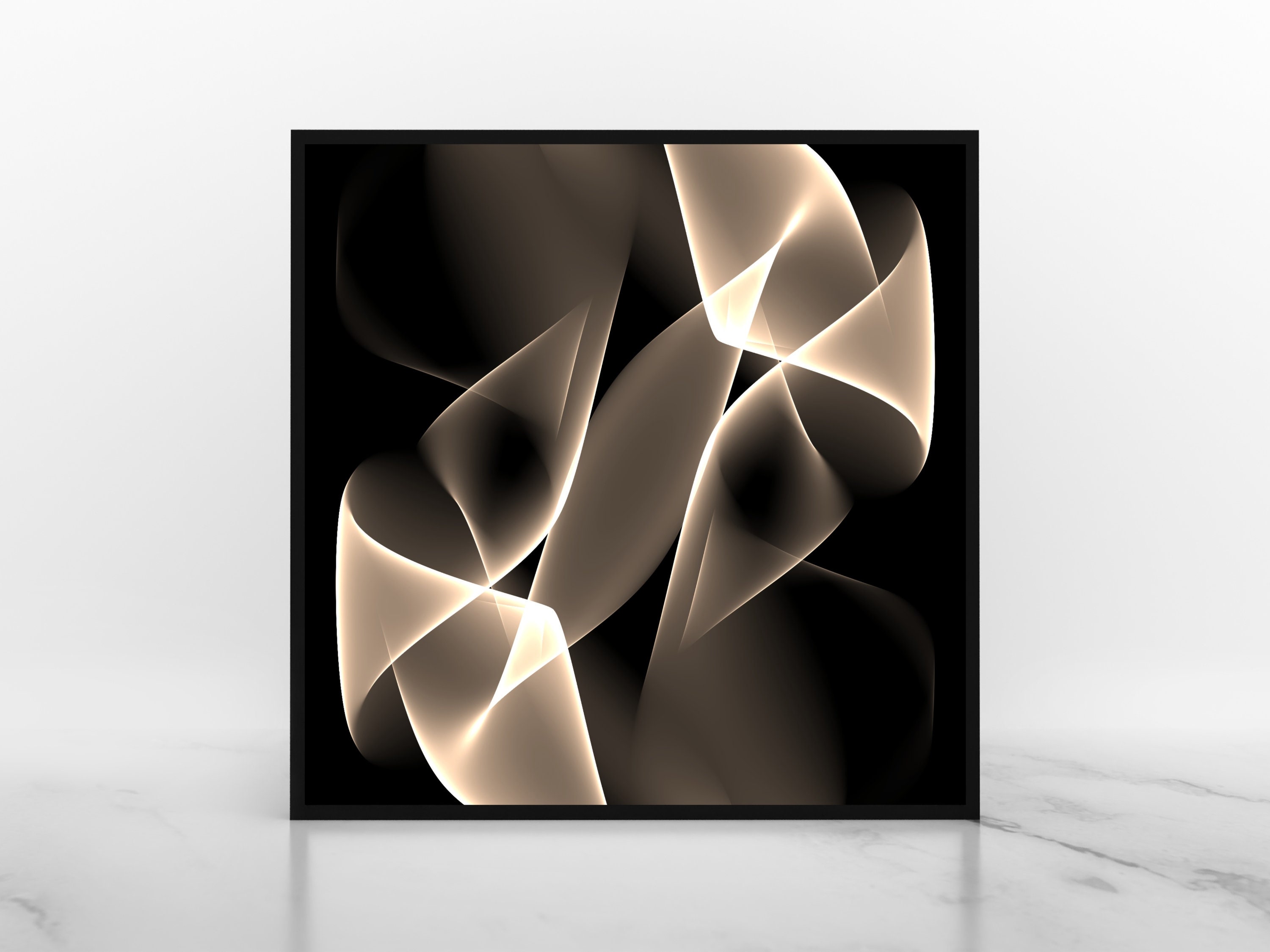Geometric Wall Designs, Golden Wall Art, Digital Wall Art, Neutral ...