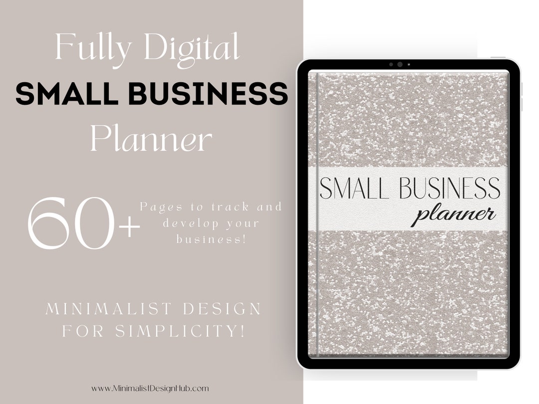 Digital Small Business Planner, Digital Business Planner, Business ...