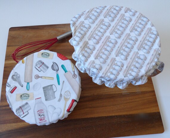 Reversible Cotton Bowl Cover Kitchen Utensils Bread Proofing - Etsy