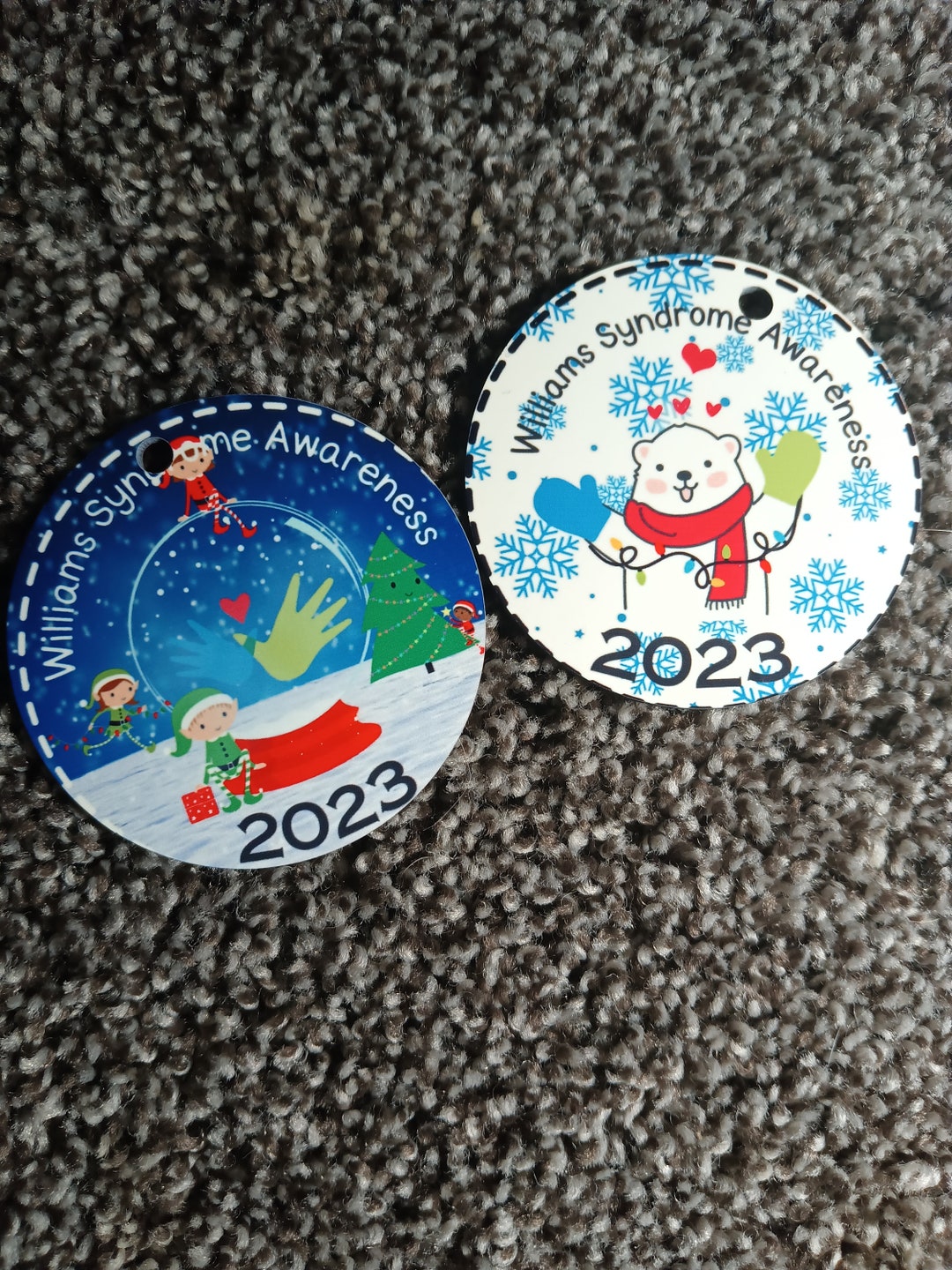 2023 Williams Syndrome Awareness Ornaments - Etsy