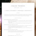 Clean Resume Template ATS Friendly Cv Template, Standard Ats Approved ...