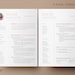 Pink Resume Template Word + Mac Pages | Rose Creative Resume Templates ...
