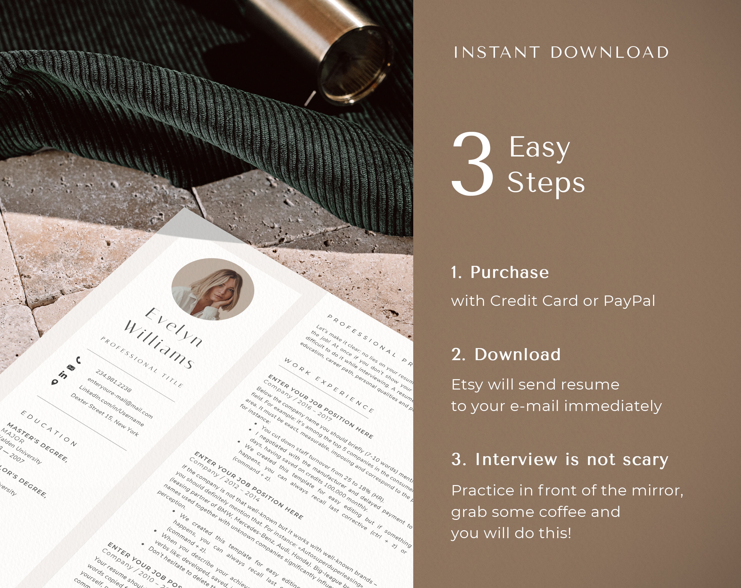 Template Cv Resume Template Professional Resume Maker, Pink Resume ...