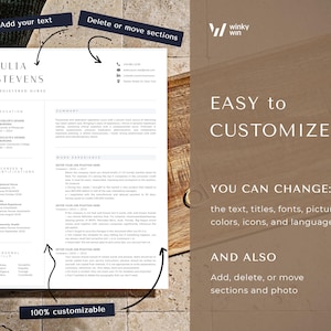 Nursing Portfolio Template, Nurse Portfolio for Word + Mac Pages, Cover ...