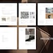 Modern Portfolio Template, Professional Portfolio Layout, Marketing ...