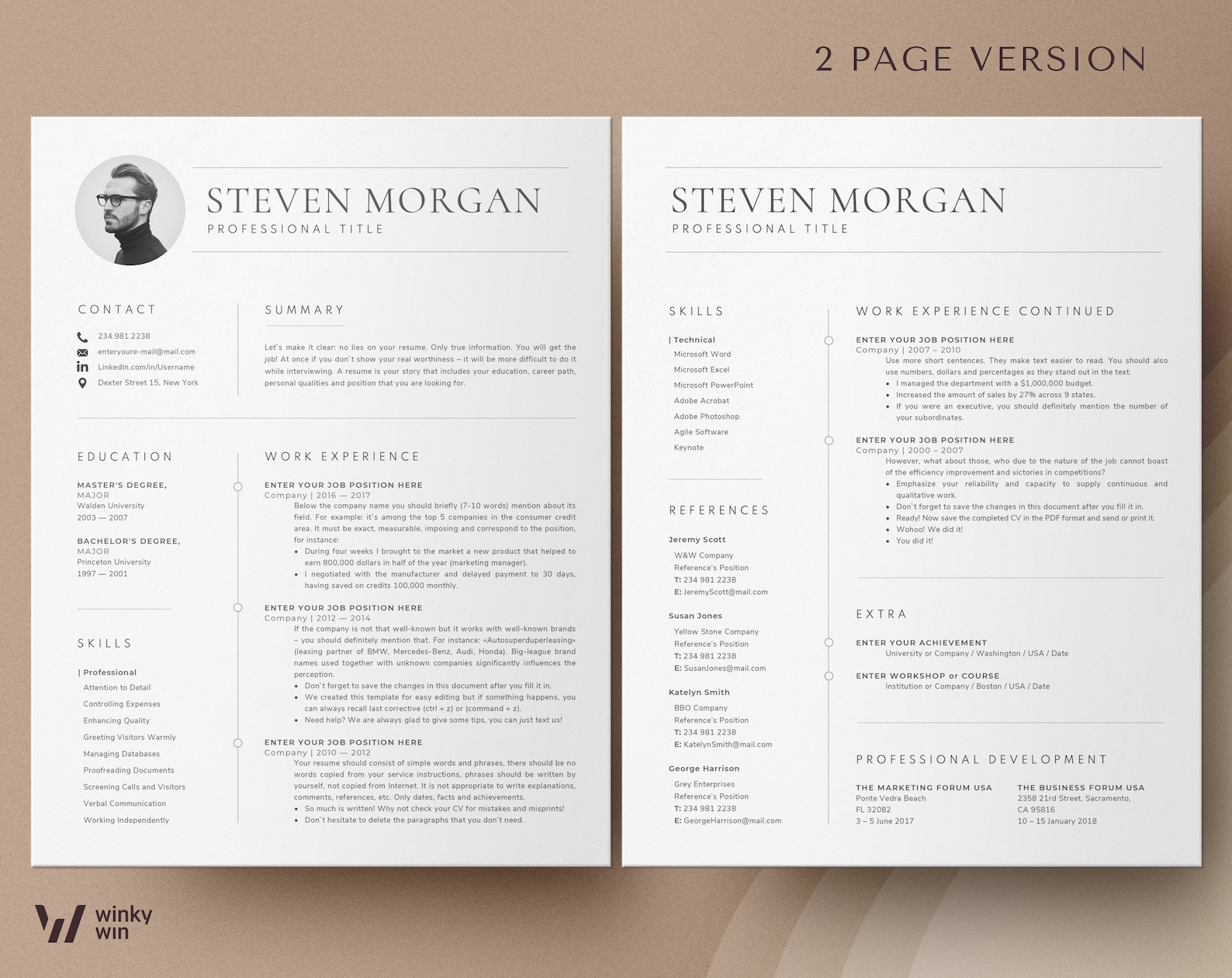 Chief Executive Officer Resume Template, Principal Resume, Cv Template ...