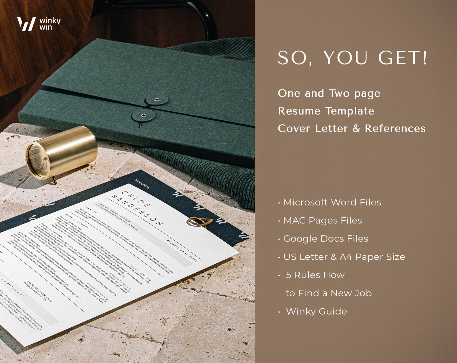 ATS Resume Template for Word Pages Google Docs ATS Friendly - Etsy