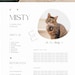 Cat Resume Rental Application About My Pet Letter Cat Bio - Etsy