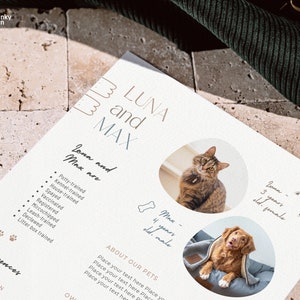 Pet Profiles & Bios for Adoption Ads, Pet Resume for Your Rental ...