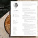 Modern Black and White Resume Template Photo, Clean Resume Cv Template ...
