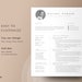 Teacher Resume Template With Photo, Word & Pages, Editable Teacher ...