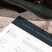 Resume 2025, Gold and Blue Resume Template and Cover Letter, Mac Pages ...