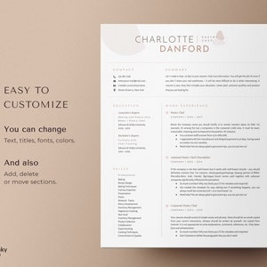 Modèle de CV de chef pâtissier, pâtissier, pâtissier, Konditor, modèle ...