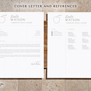 Teacher Resume Template Google Docs, Word & Pages, Teaching Resume Word ...