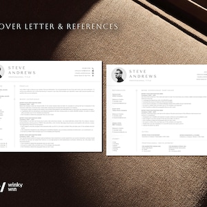 Horizontal Resume Format Word, Professional Landscape Resume Design ...