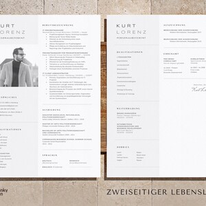 Bewerbungsvorlagen Deutsch, Tabellarischer Stepstone Lebenslauf Vorlage ...