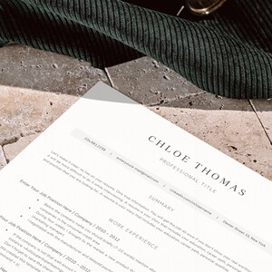 Clean Resume Template ATS Friendly Cv Template, Standard Ats Approved ...