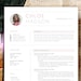 Pink Resume Template Word + Mac Pages | Rose Creative Resume Templates ...