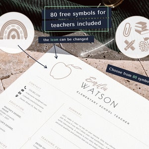 Teacher Resume Template Google Docs, Word & Pages, Teaching Resume Word ...