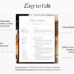 Best Resume Template 2024, Cv Template Professional Resume Word ...