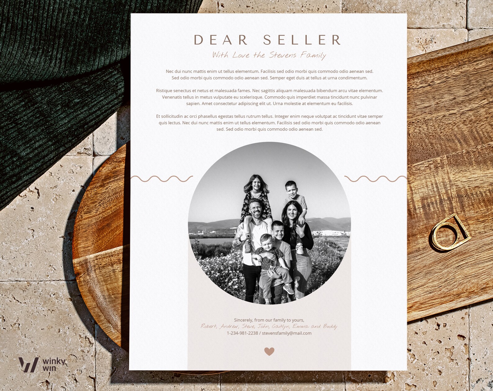 Dear Landlord Letter, Apartment Lease Letter, Renter Application for ...