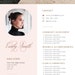 Sorority Resume Example, Rush Resume Template With Photo Canva, Free ...