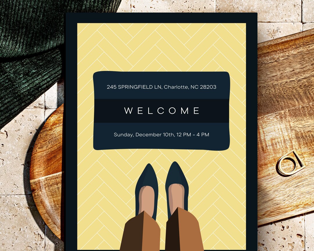 Brokers Open House Flyer With Qr Code, Real Estate Marketing Template ...