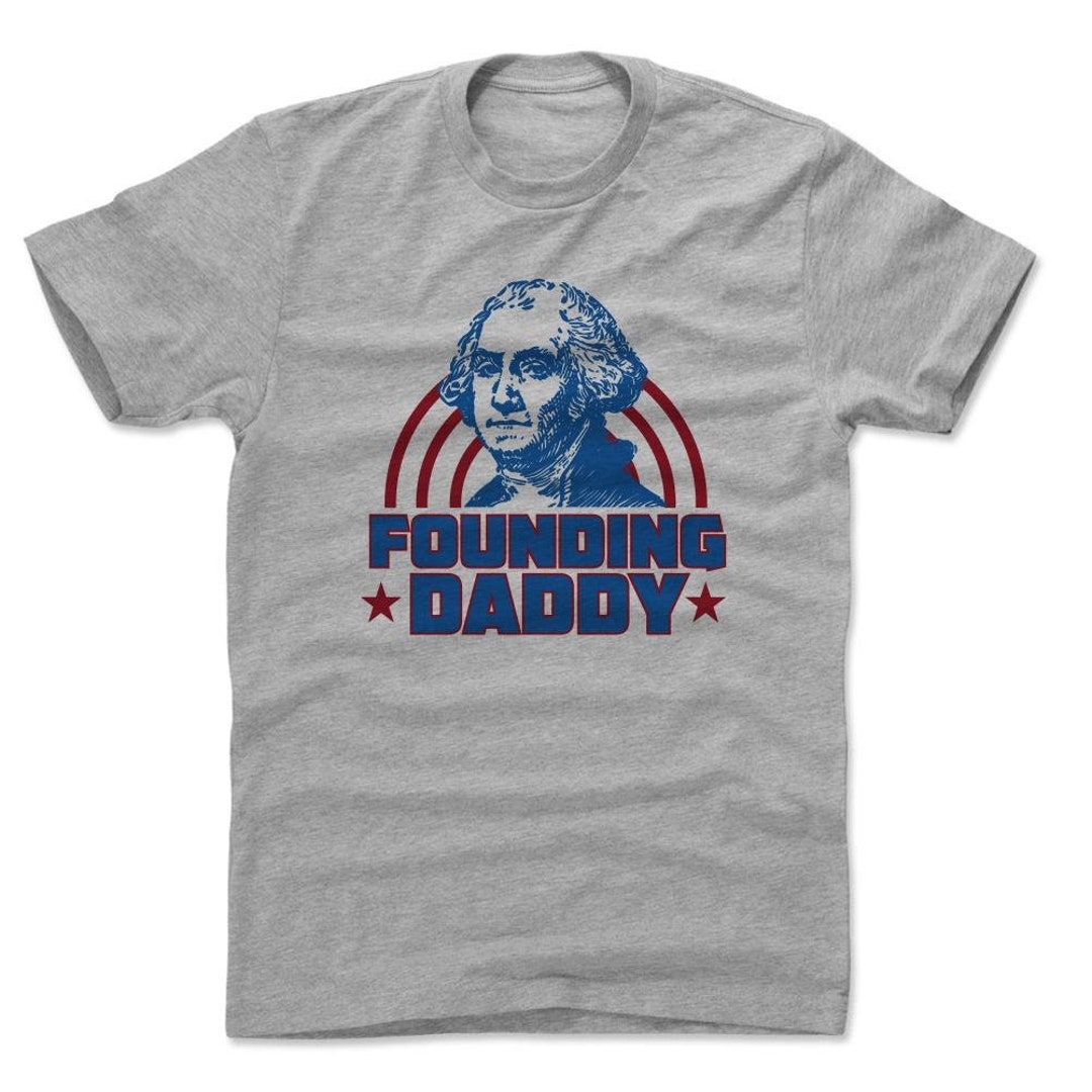 4th of July Men's Cotton T-shirt George Washington USA - Etsy