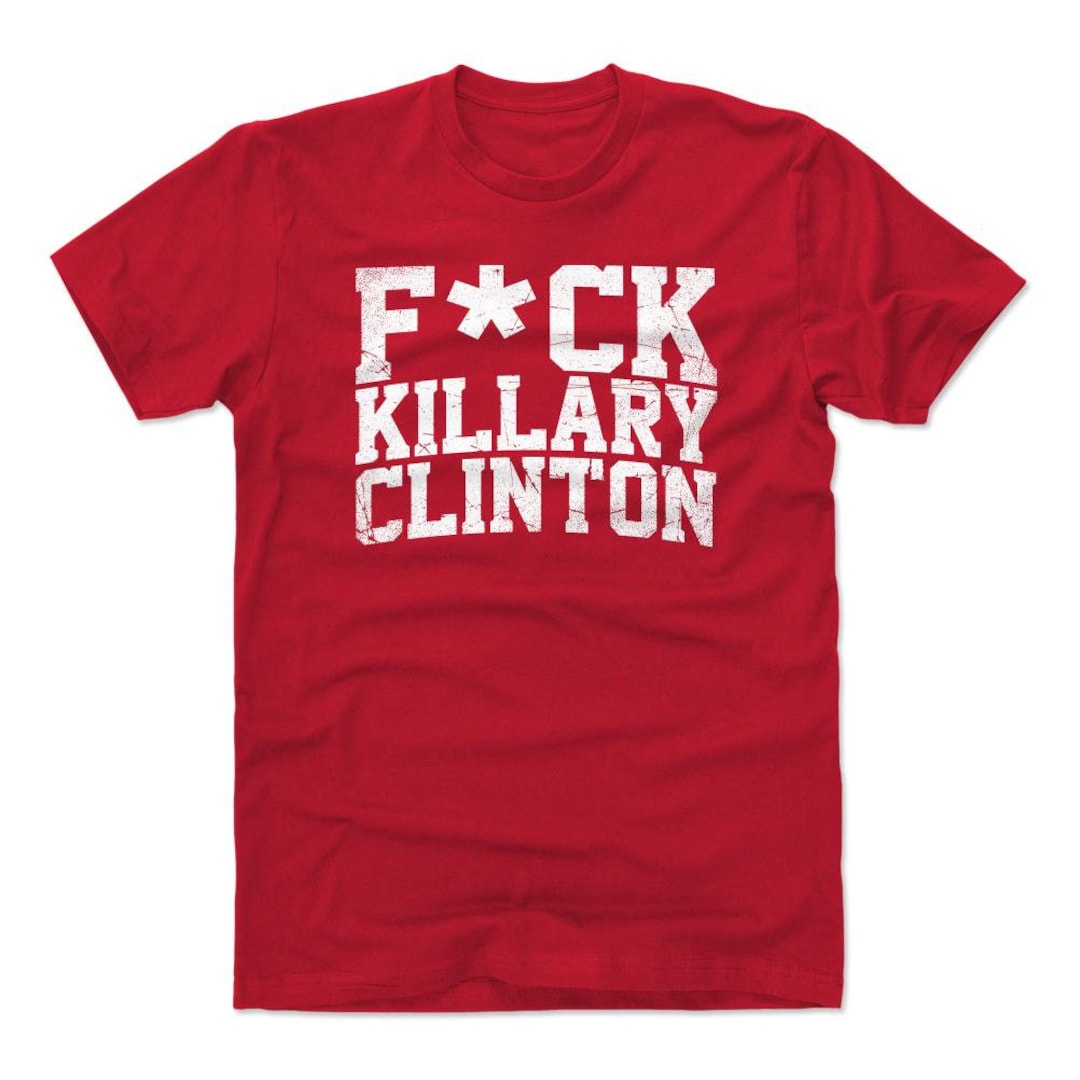 Pro Trump Men's Cotton T-shirt Pro Trump Political F-ck Killary Clinton ...