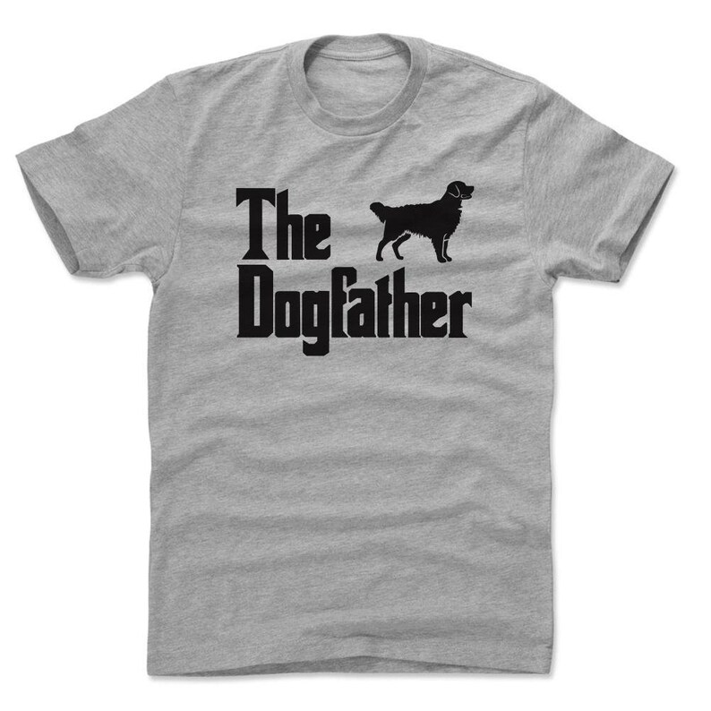 Dog Men's Cotton T-shirt Dogs Animals the Dogfather Logo - Etsy