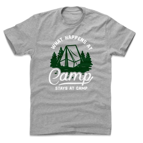 Funny Camping Shirt - Etsy