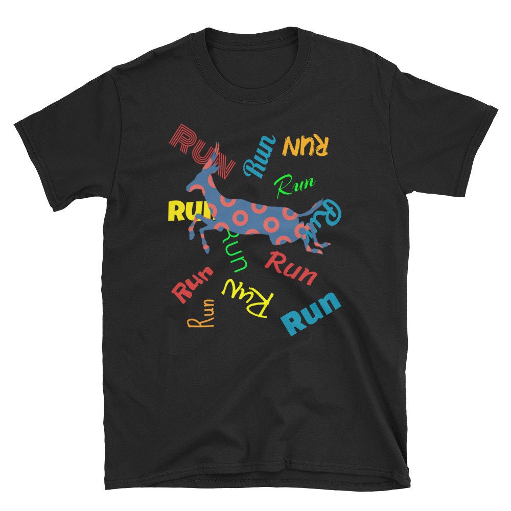 Phish Antelope Run Run Run T Shirt Etsy Uk