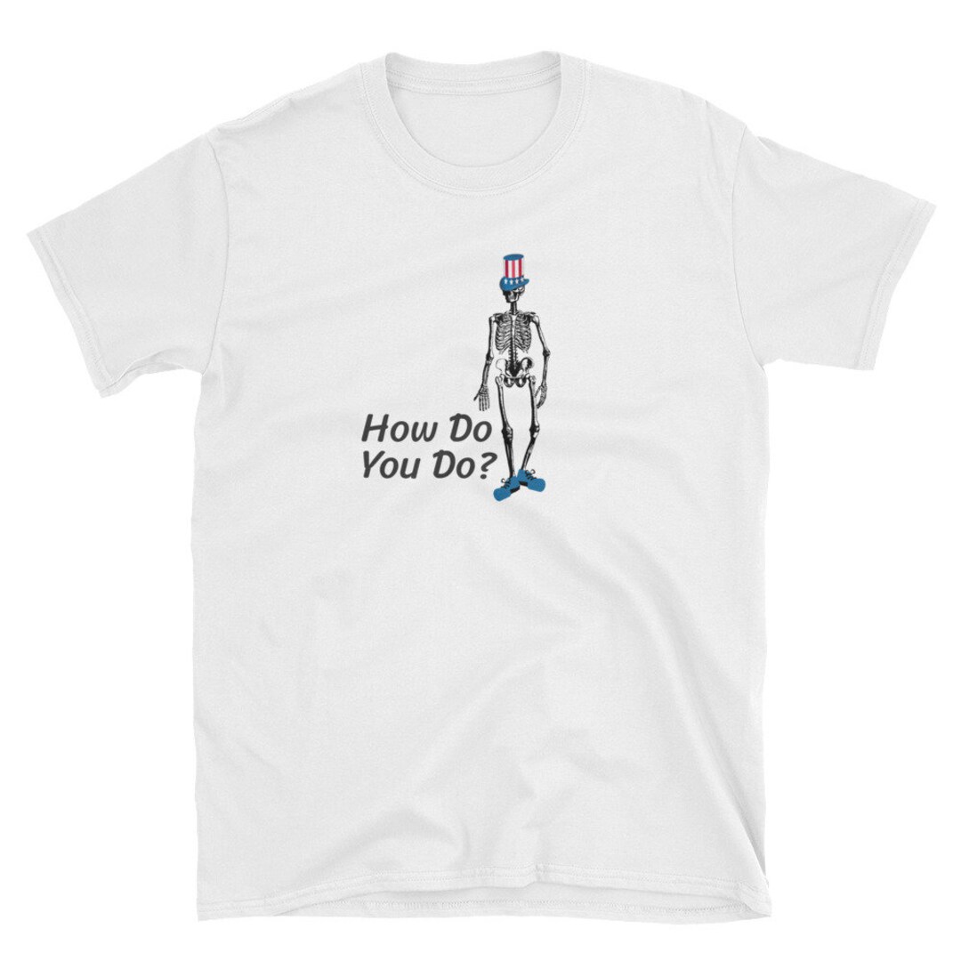 Grateful Dead / U.S. Blues / Uncle Sam Skeleton T-shirt - Etsy