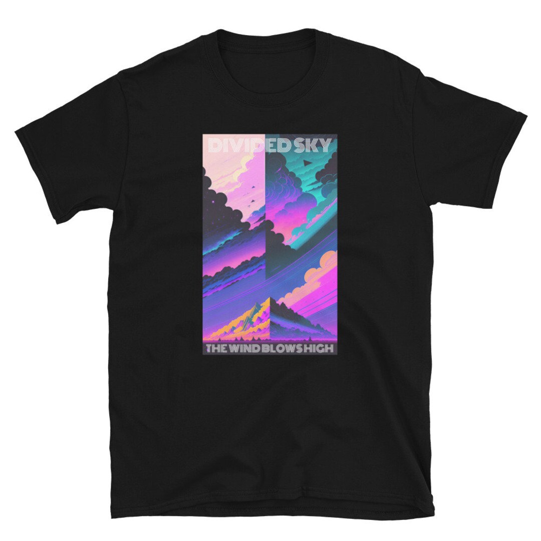 Phish Divided Sky T-shirt – Colorful Artistic Jam Band Tee – Vintage ...