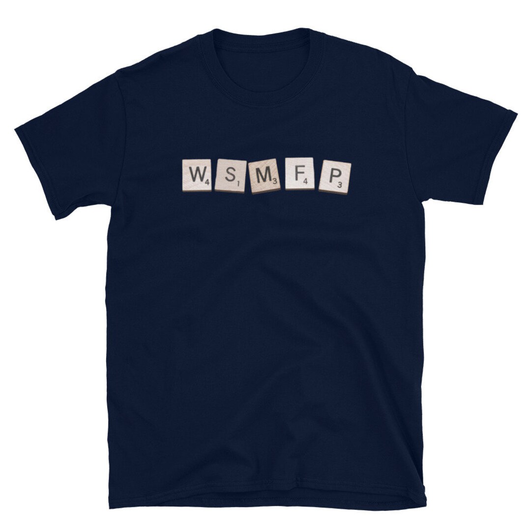 Widespread Panic WSMFP T-shirt – Scrabble Style Letter Tile Design ...