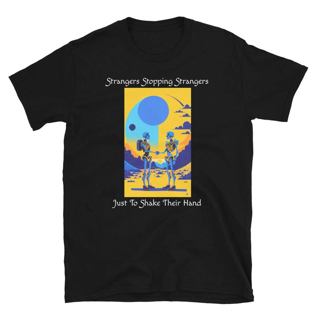 Grateful Dead Strangers Stopping Strangers T-shirt – Skeleton Travelers ...