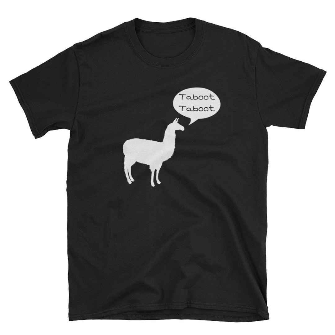 Phish Llama T-shirt – Taboot Taboot Lyric Tee – Vintage Style Jam Band ...