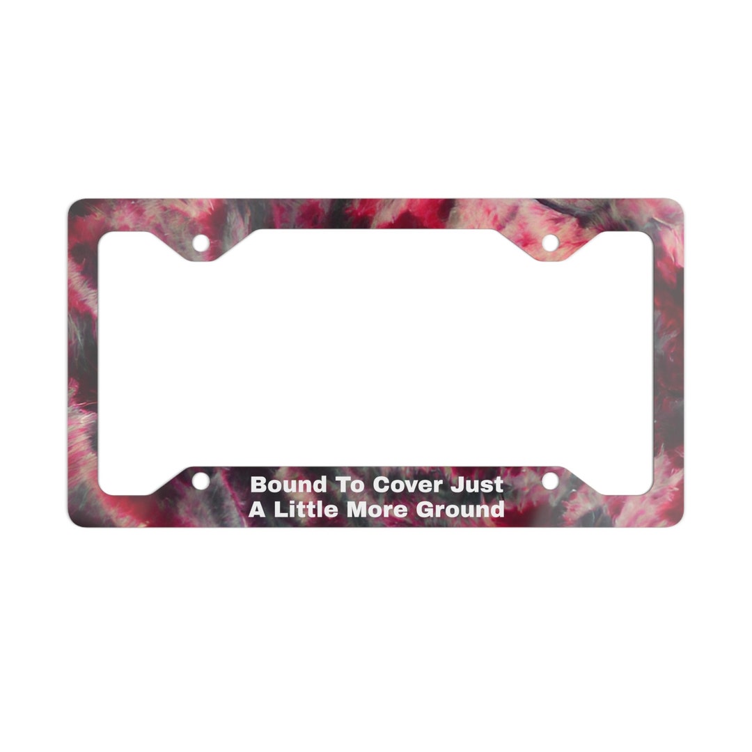 Grateful Dead License Plate Frame – Tie-dye Bound to Cover Just A ...