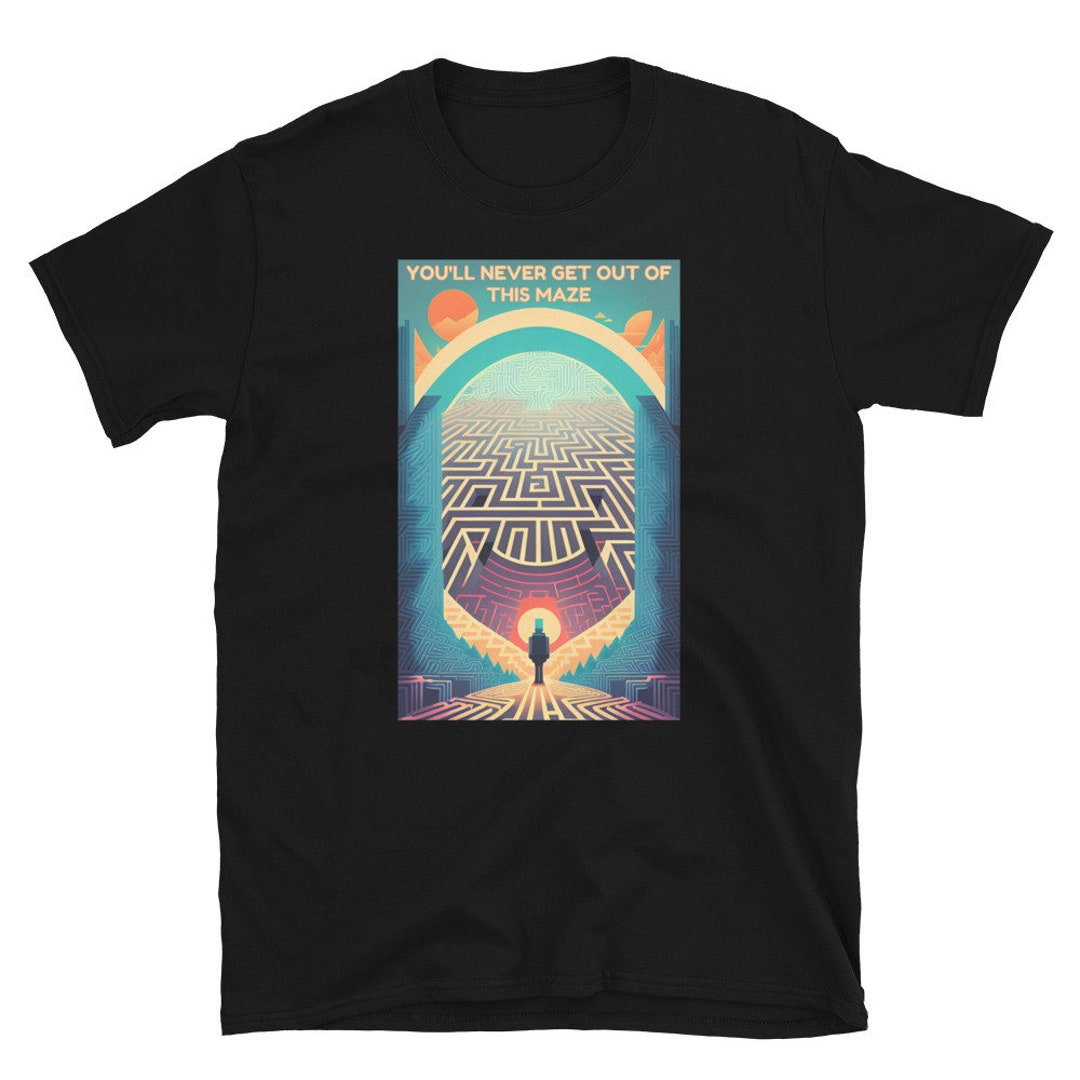 Phish Maze T-shirt – You’ll Never Get Out of This Maze Lyric Tee ...