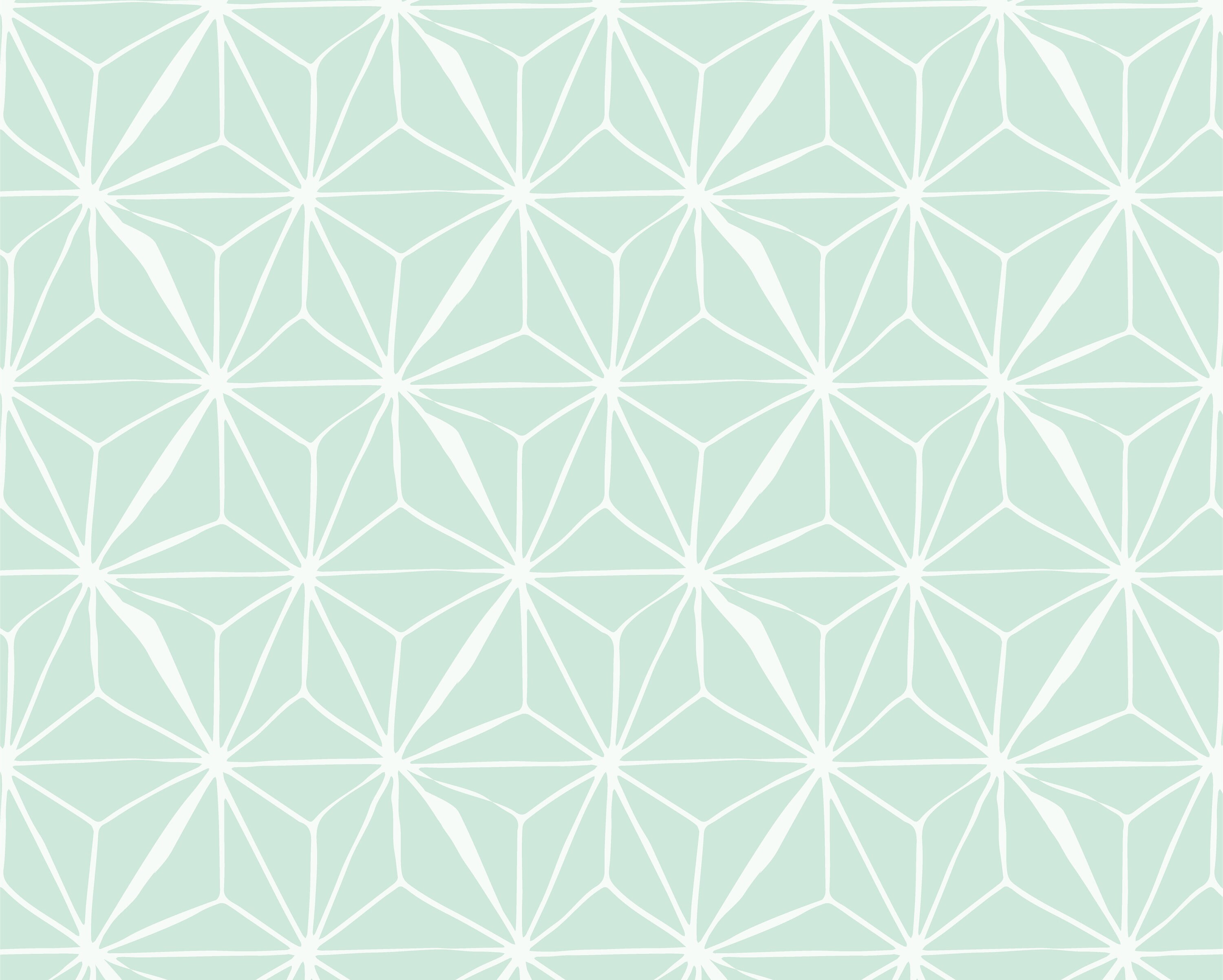 Mint Green Geometric Wallpaper Self Adhesive Mint Peel and - Etsy