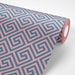 Pink Greek Geometric Wallpaper / Traditional Wall Covering - Etsy