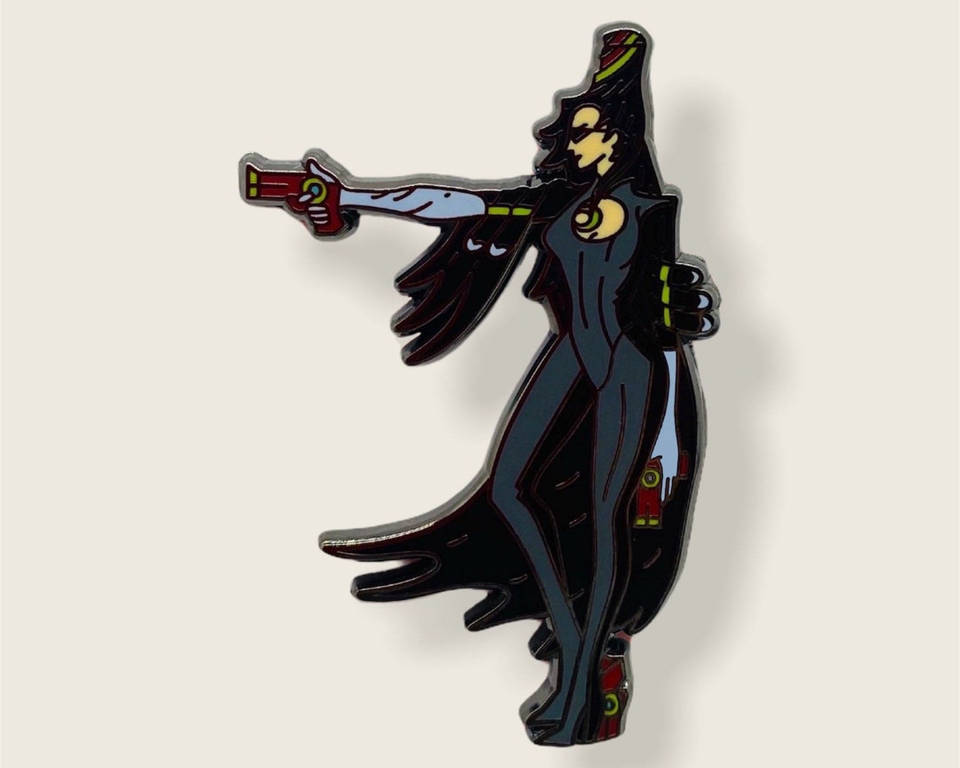 Bayonetta Hard Enamel Pin - Lapel Pin - Bag Pin - Hat Pin - Holiday ...