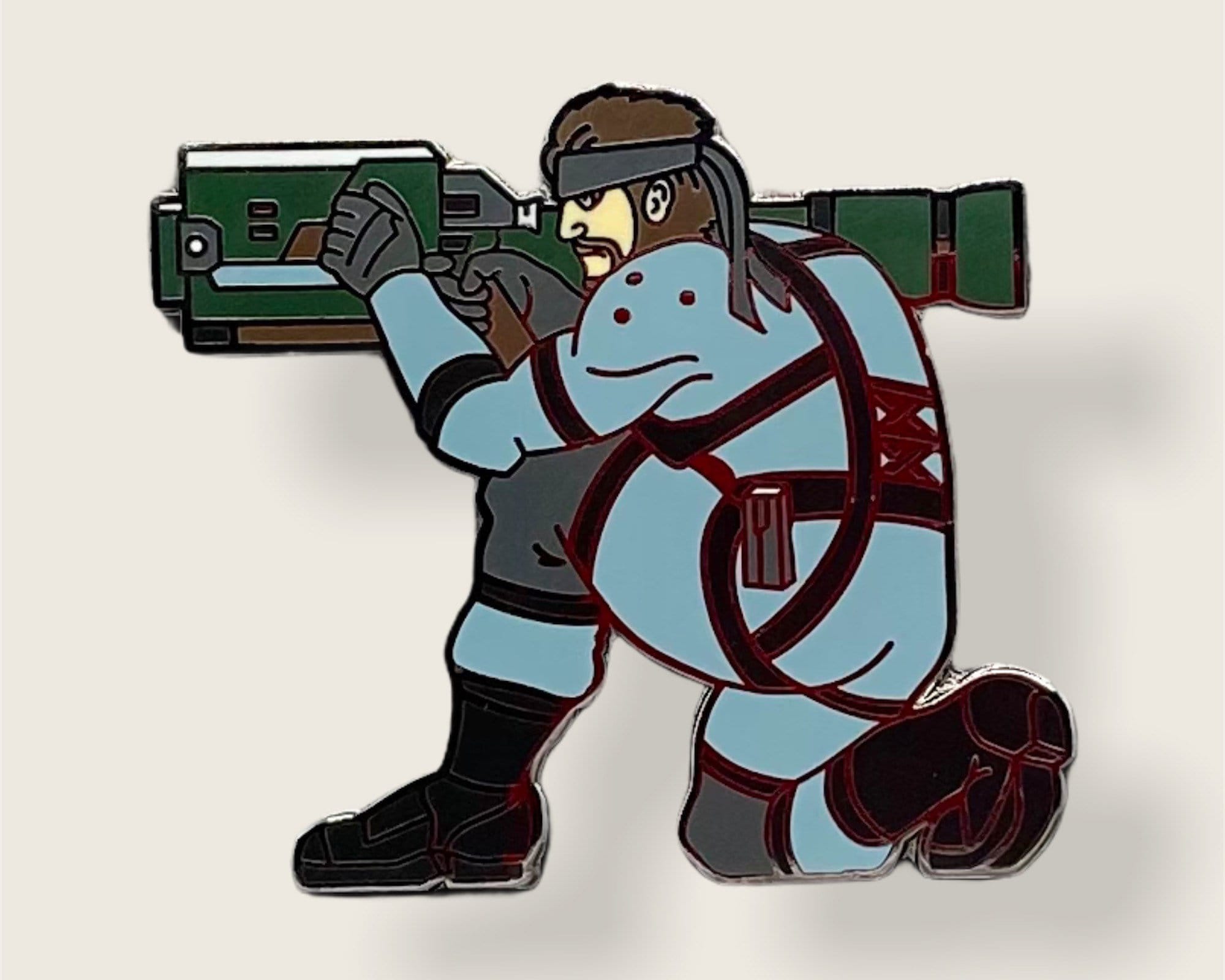 Snake Metal Gear Solid Hard Enamel Pin Lapel Pin Bag Pin - Etsy