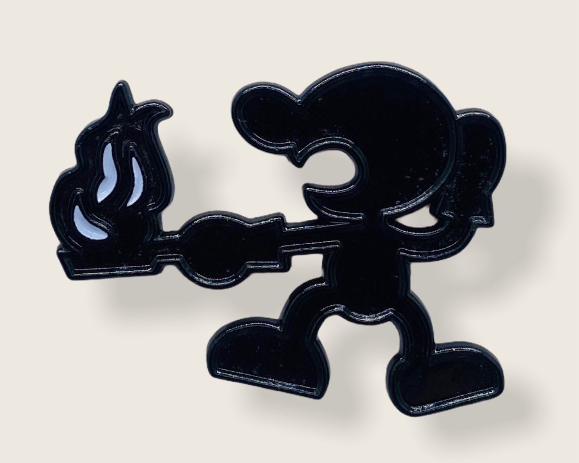 Mr. Game & Watch Pin - Soft Enamel - Lapel Pin - Bag Pin - Hat Pin ...