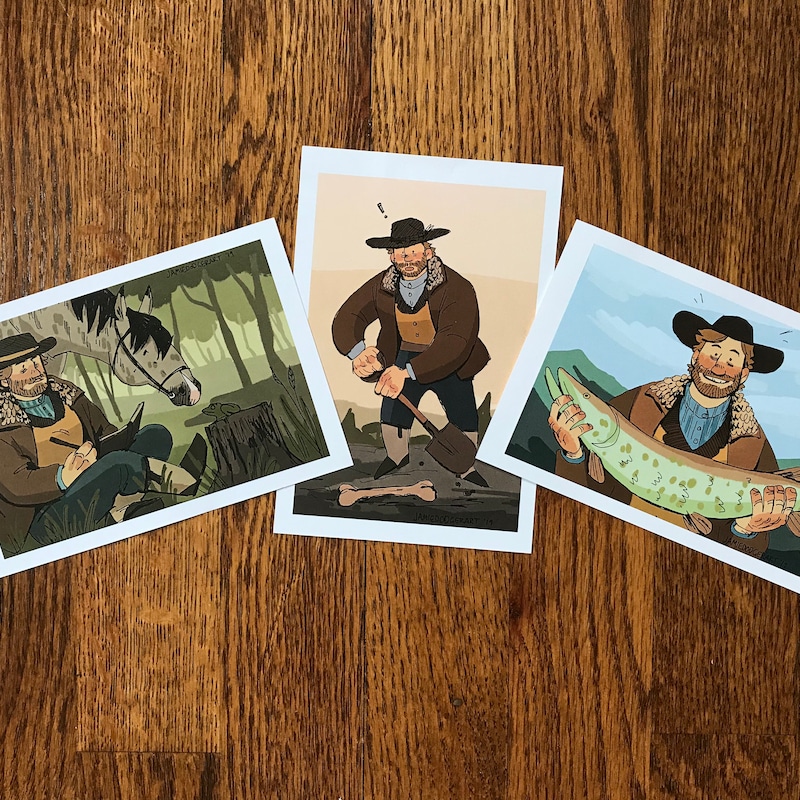 Rdr2 Arthur Poster - Etsy