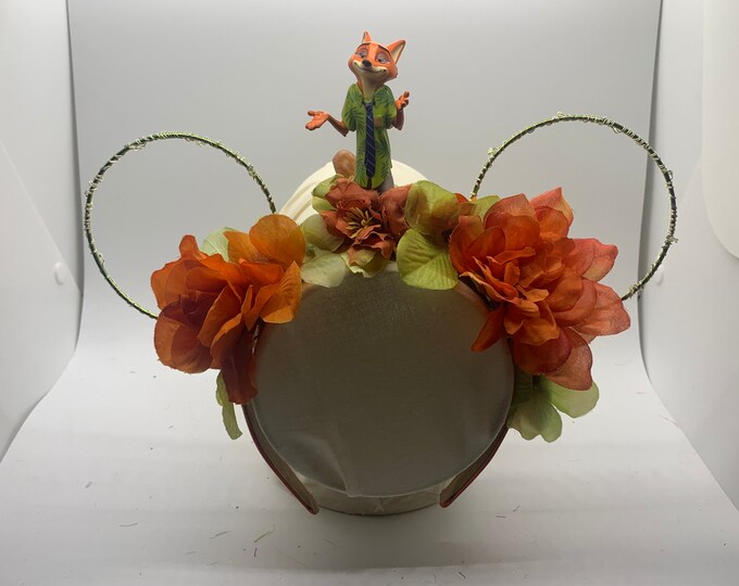 Nick Wilde Zootopia Mickey Ears Light Up - Etsy