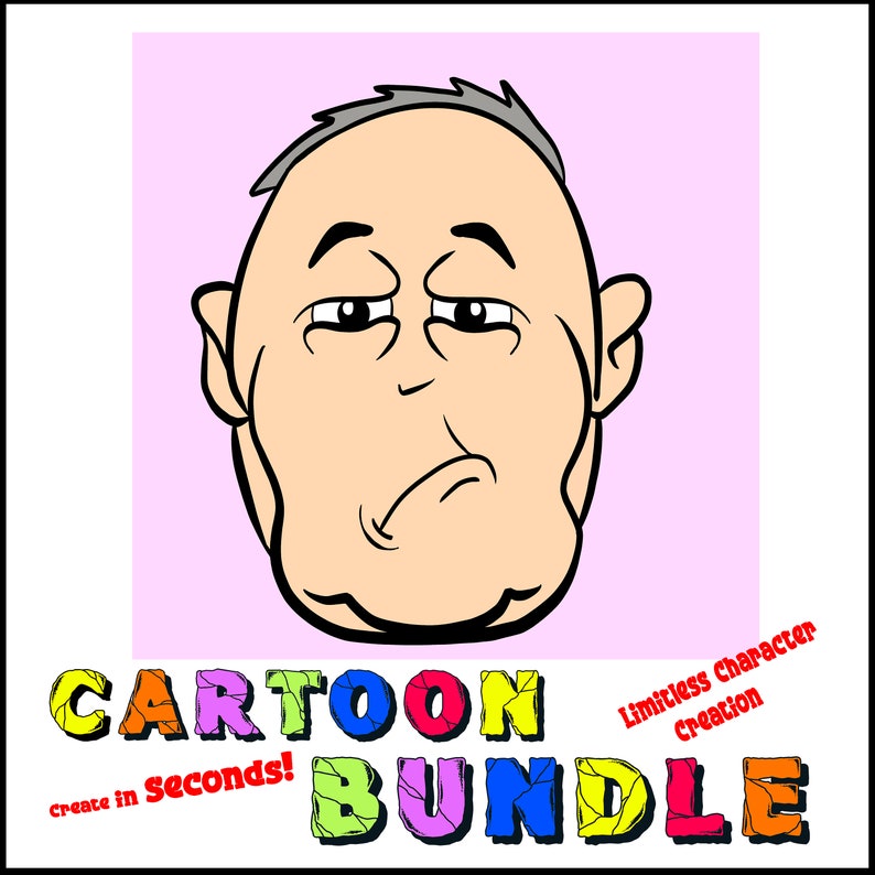 Procreate Cartoon Bundle Procreate Cartoon Brushes Procreate - Etsy