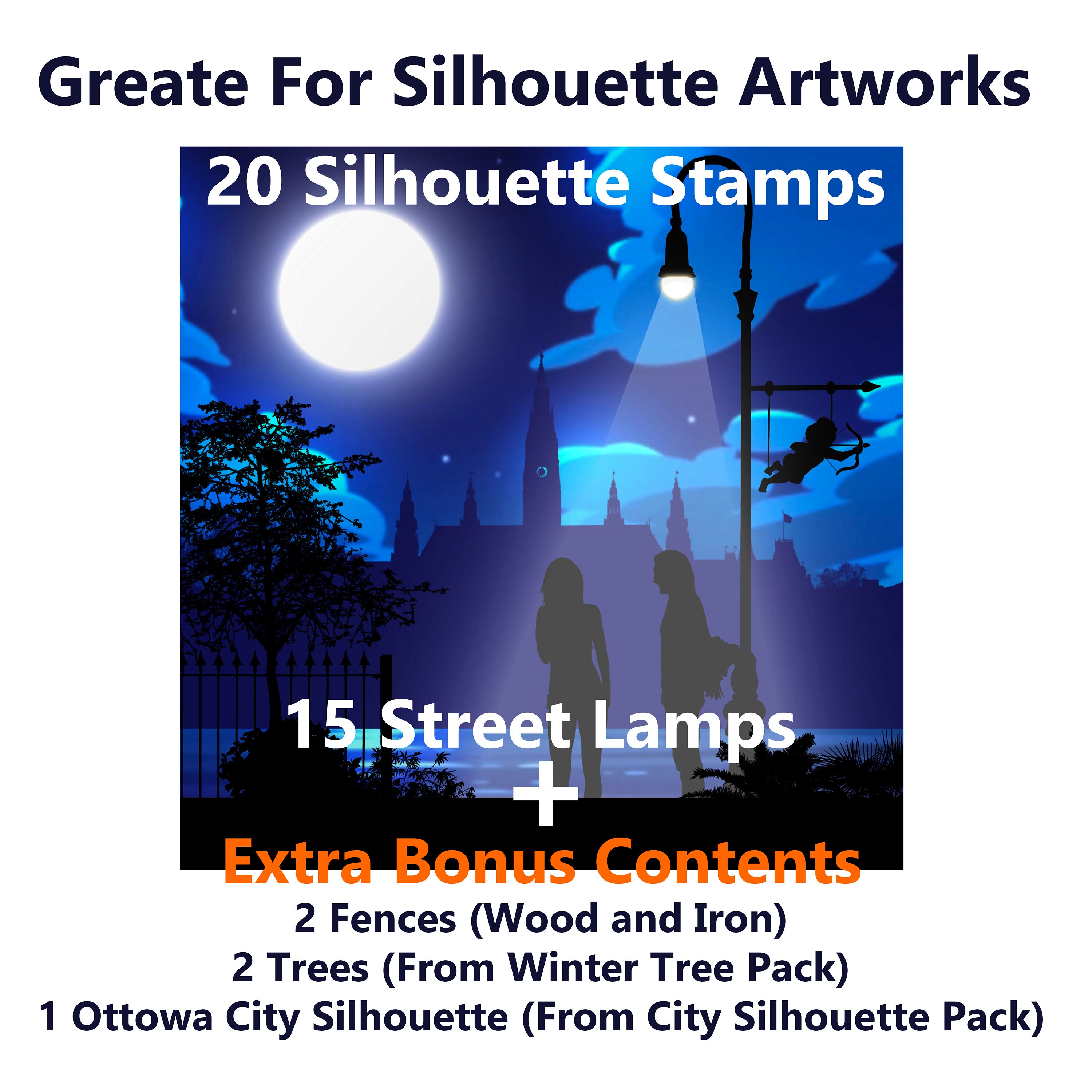 Procreate Street Lamp Brushes, Stamps, Procreate Light Stamps, Lamp ...