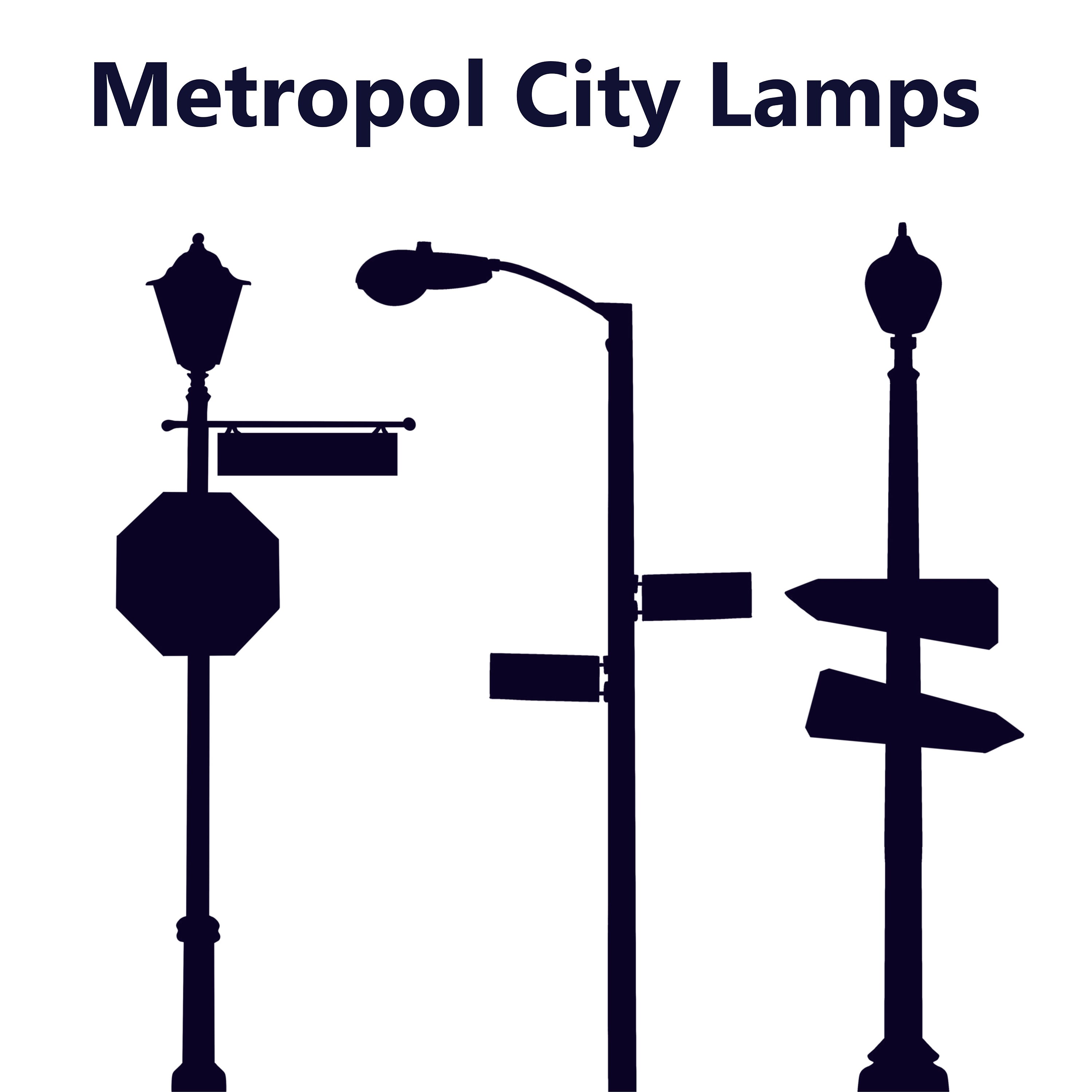 Procreate Street Lamp Brushes, Stamps, Procreate Light Stamps, Lamp ...